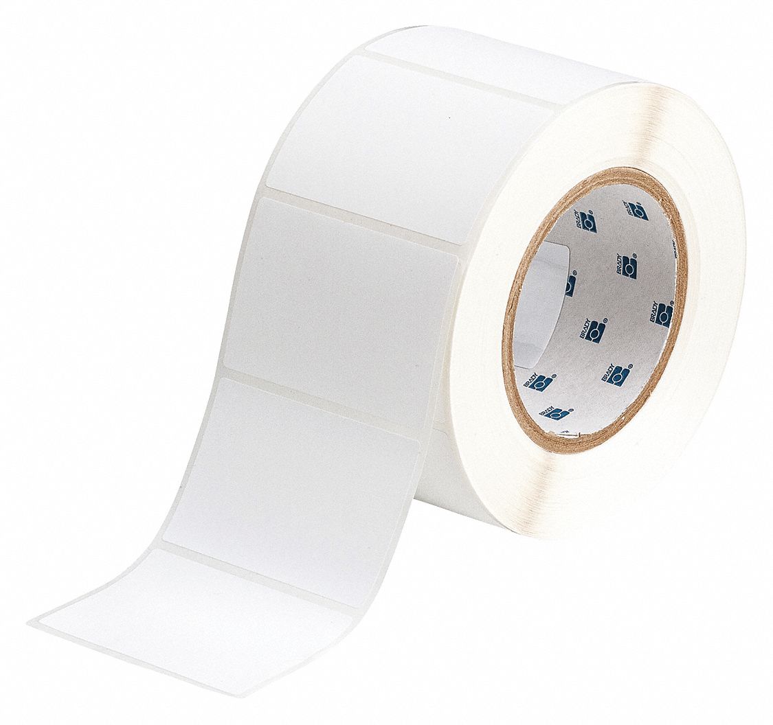 2 in x 3 in, 3 13/64 in, Precut Label Roll - 2TYW1|THT-19-428-1 - Grainger