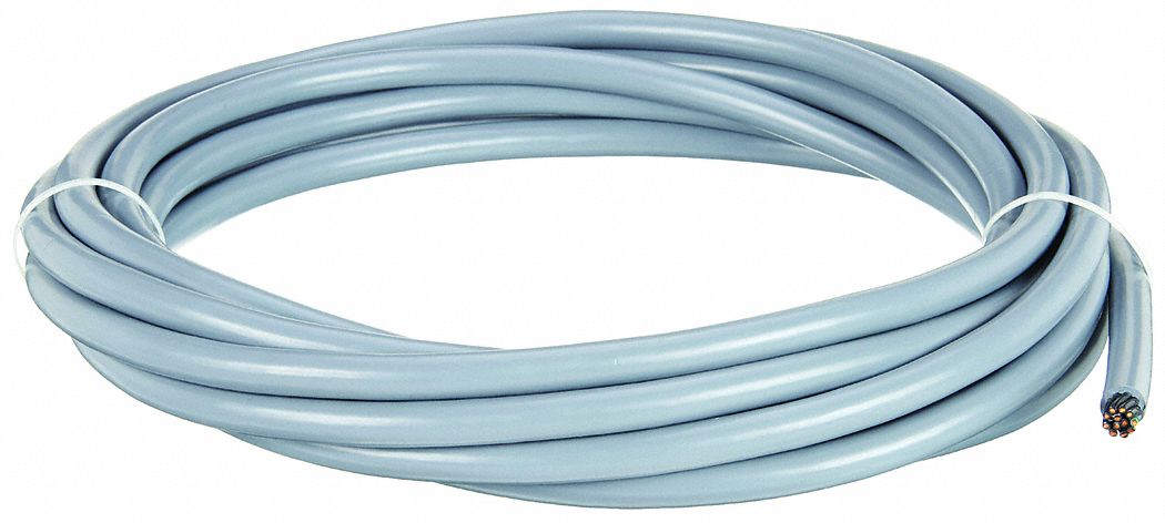 CHAINFLEX, 18 AWG Conductor Size, 12 Conductors, Control Cable - 2WGP7 ...