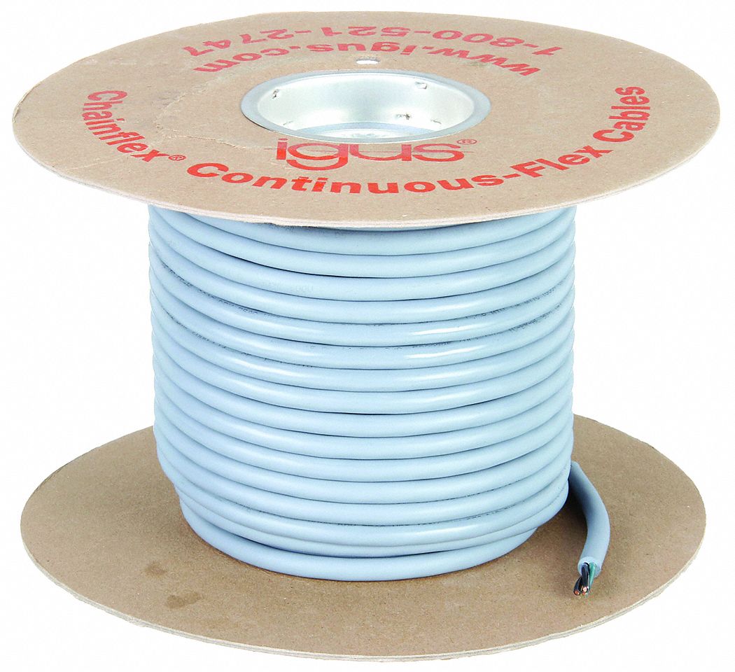 CHAINFLEX, 16 AWG Conductor Size, 3 Conductors, Control Cable - 2WGR1 ...