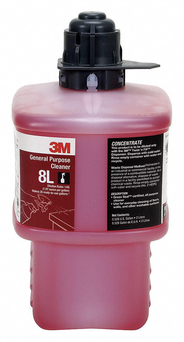 3M All Purpose Cleaner For Use With 3M(TM) Twist 'n Fill(TM) Chemical ...