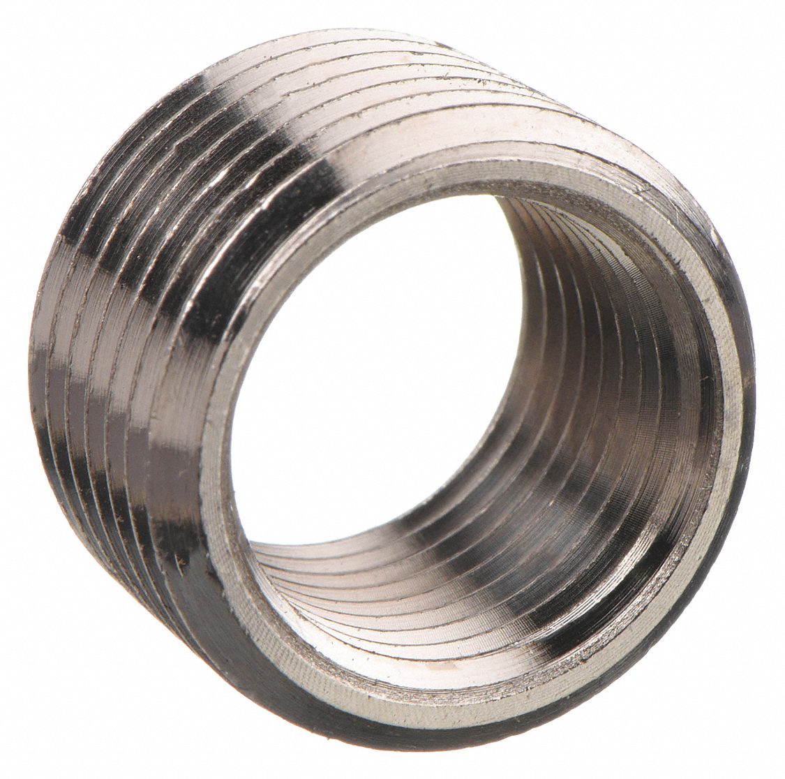 Chrome-Plated Brass, 3/8 in x 1/4 in Fitting Pipe Size, Bushing - 2UEC5 ...