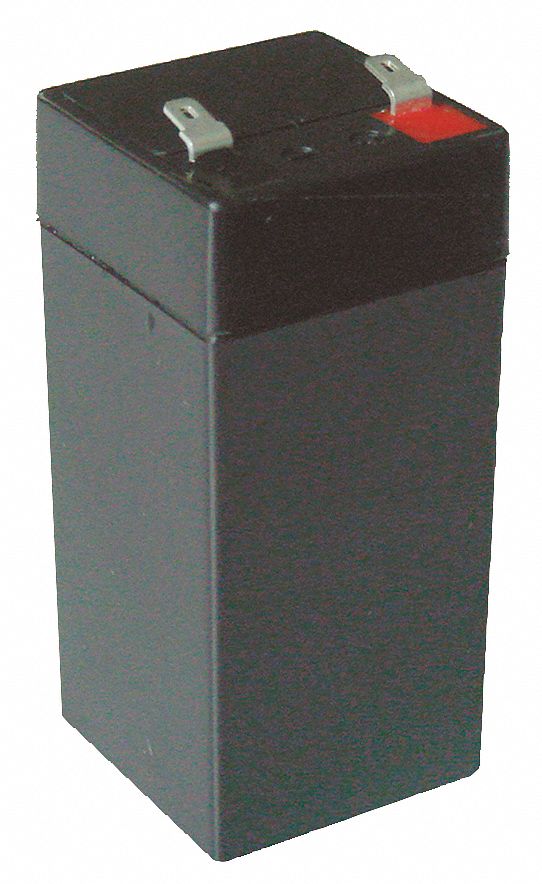4V DC, 4.5 Ah Capacity, Sealed Lead Acid Battery - 2UKL1|2UKL1 - Grainger