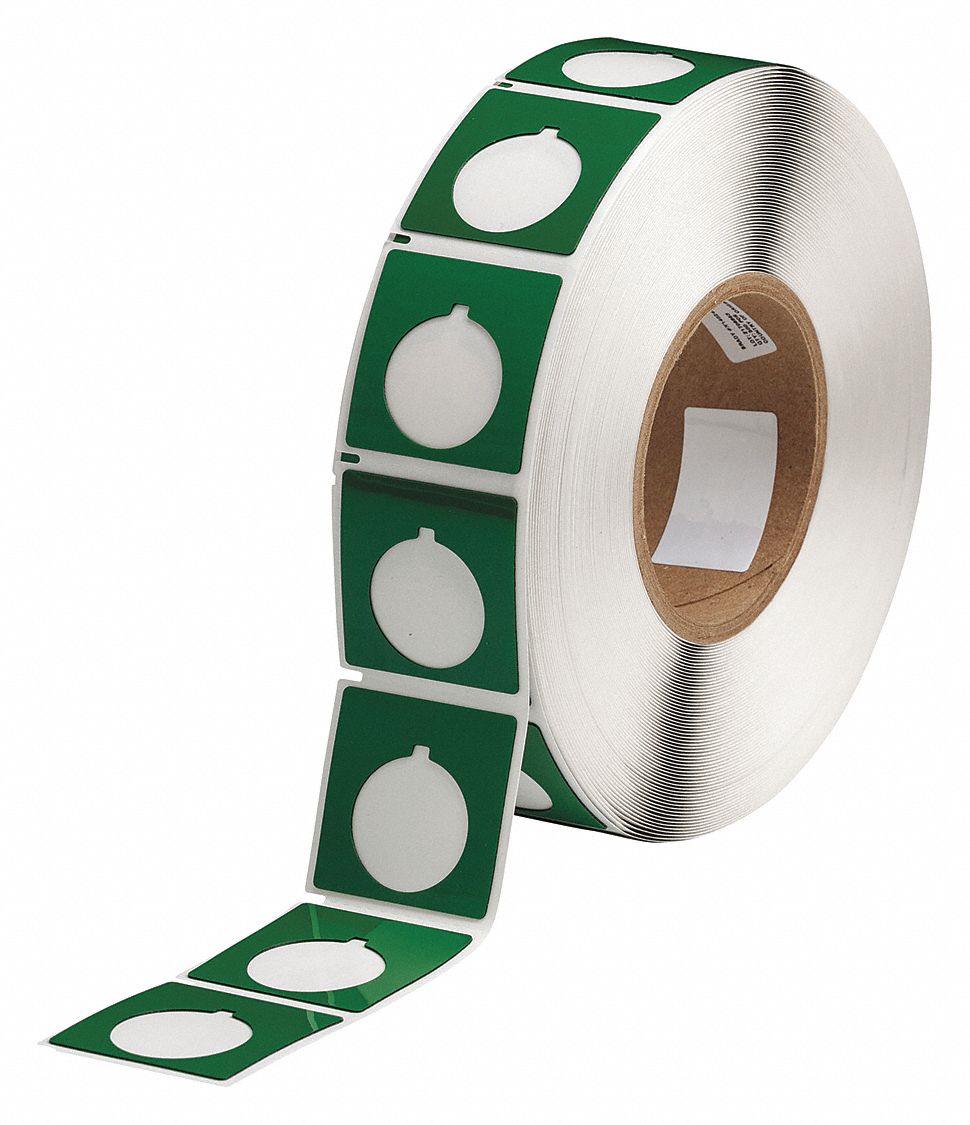 BRADY Push Button Label, Label Type Polyester - 2UPJ2|THTEP-169-593 ...