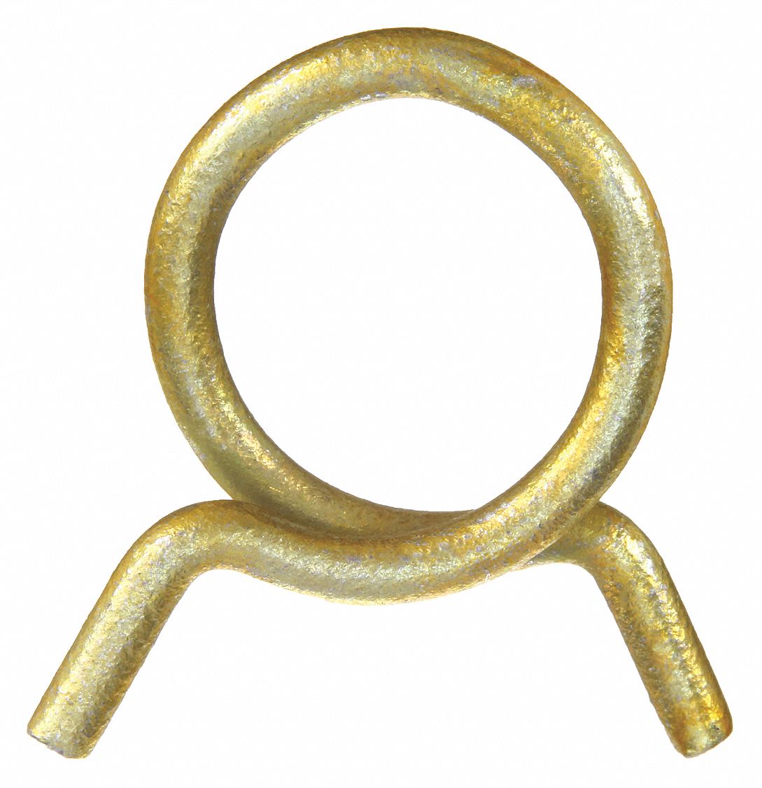 APPROVED VENDOR HOSE CLAMP,DIA 0.750X0.112,YLW,PK100 - Spring Hose ...