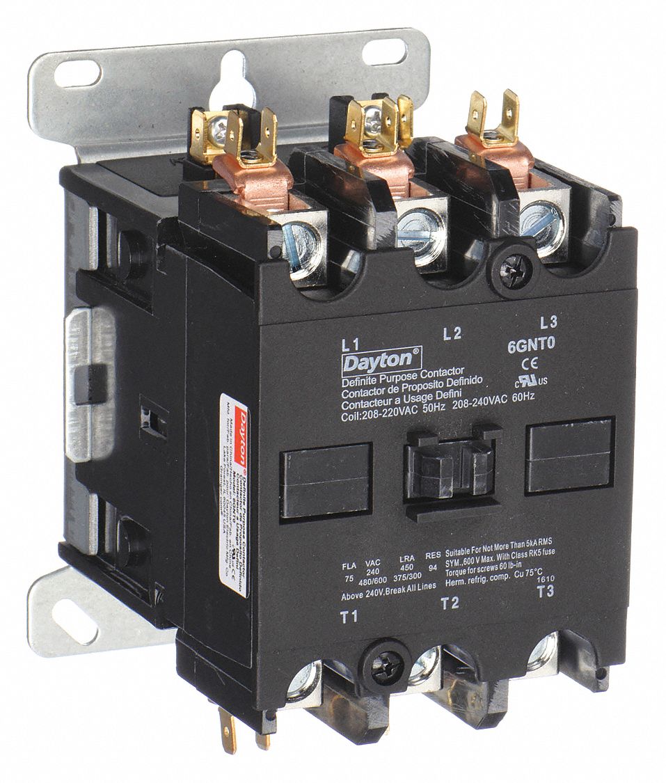 Definite Purpose Magnetic Contactor - 6GNT2|6GNT2 - Grainger
