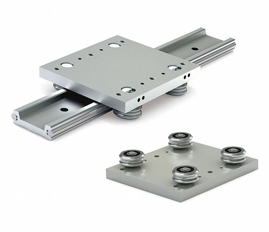 PBC LINEAR Soport Móvil d/Bjo Prfil,Redi-Rail,Alum - 2UVA5 | G-RRL34C ...