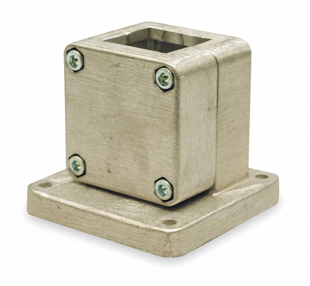 SIMPLICITY, Flange Base, 1 in Inside Wd, Flange Base - 2UVC6|PBH1000 ...