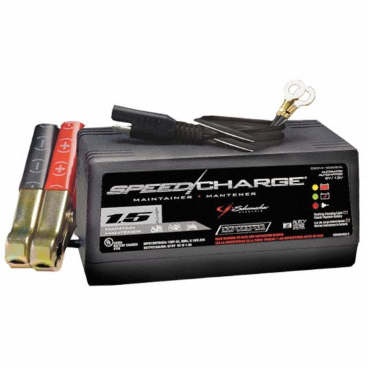 Battery Charger, Benchtop, Automatic, For Battery Voltage 6, 12 - Grainger