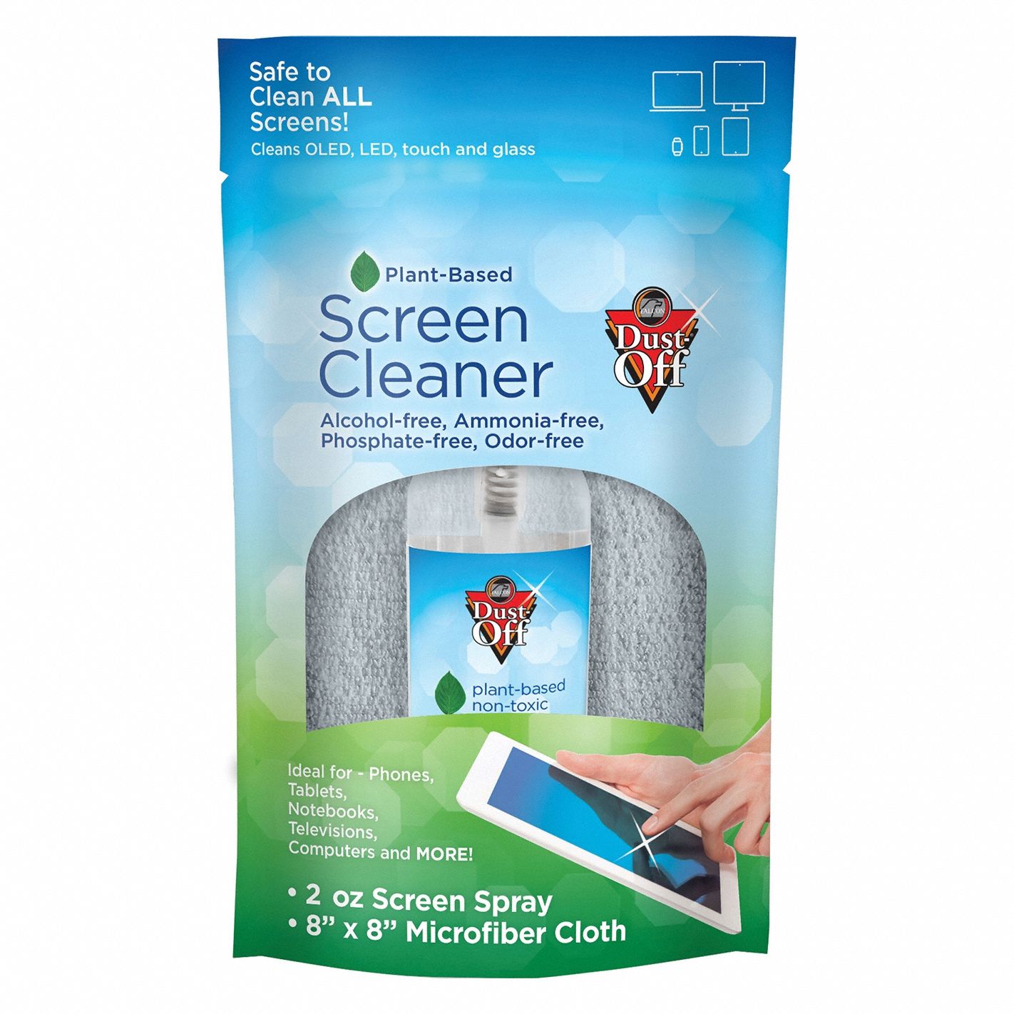 FALCON, 50mL Sheet Size, Computer Cleaning Kit - 2UXE8|DPTC - Grainger