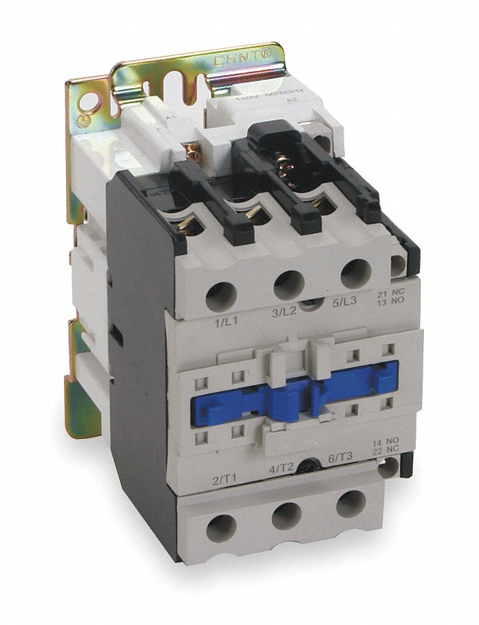 24V AC IEC Magnetic Contactor; No. of Poles 3, 50 Full Load Amps ...