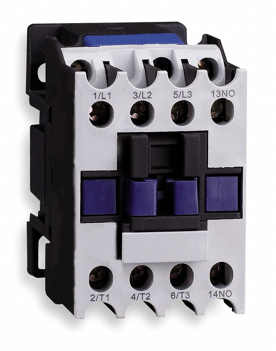 120V AC IEC Magnetic Contactor; No. of Poles 4, 12 Full Load Amps ...