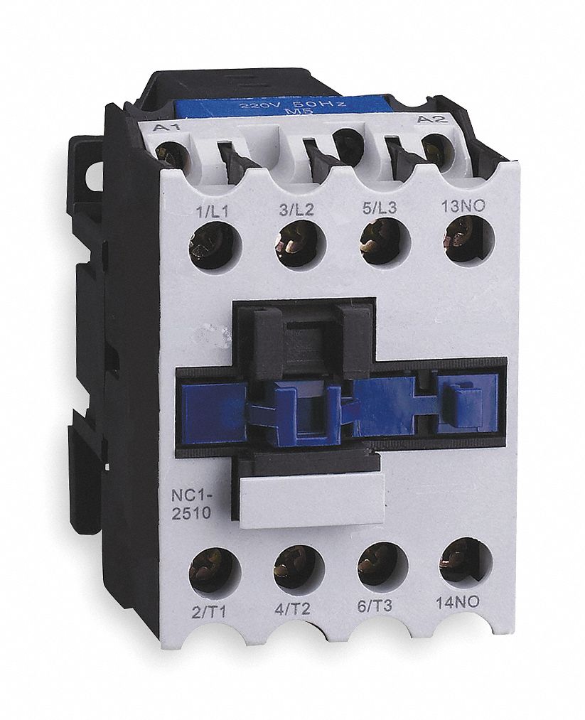 120V AC IEC Magnetic Contactor; No. of Poles 3, 25 Full Load Amps ...