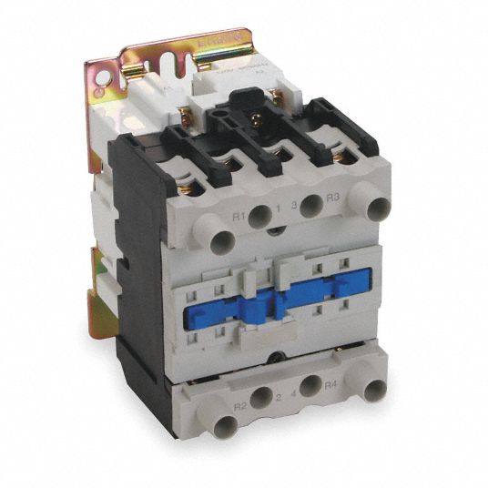 120V AC IEC Magnetic Contactor; No. of Poles 4, 50 Full Load Amps ...