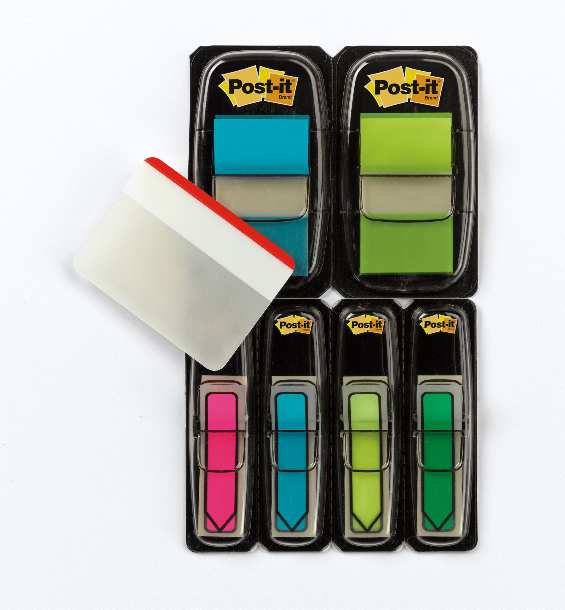 POST-IT Sticky Flags: Assorted Bright, 196 Sheets per Pad, 196 Pads per ...