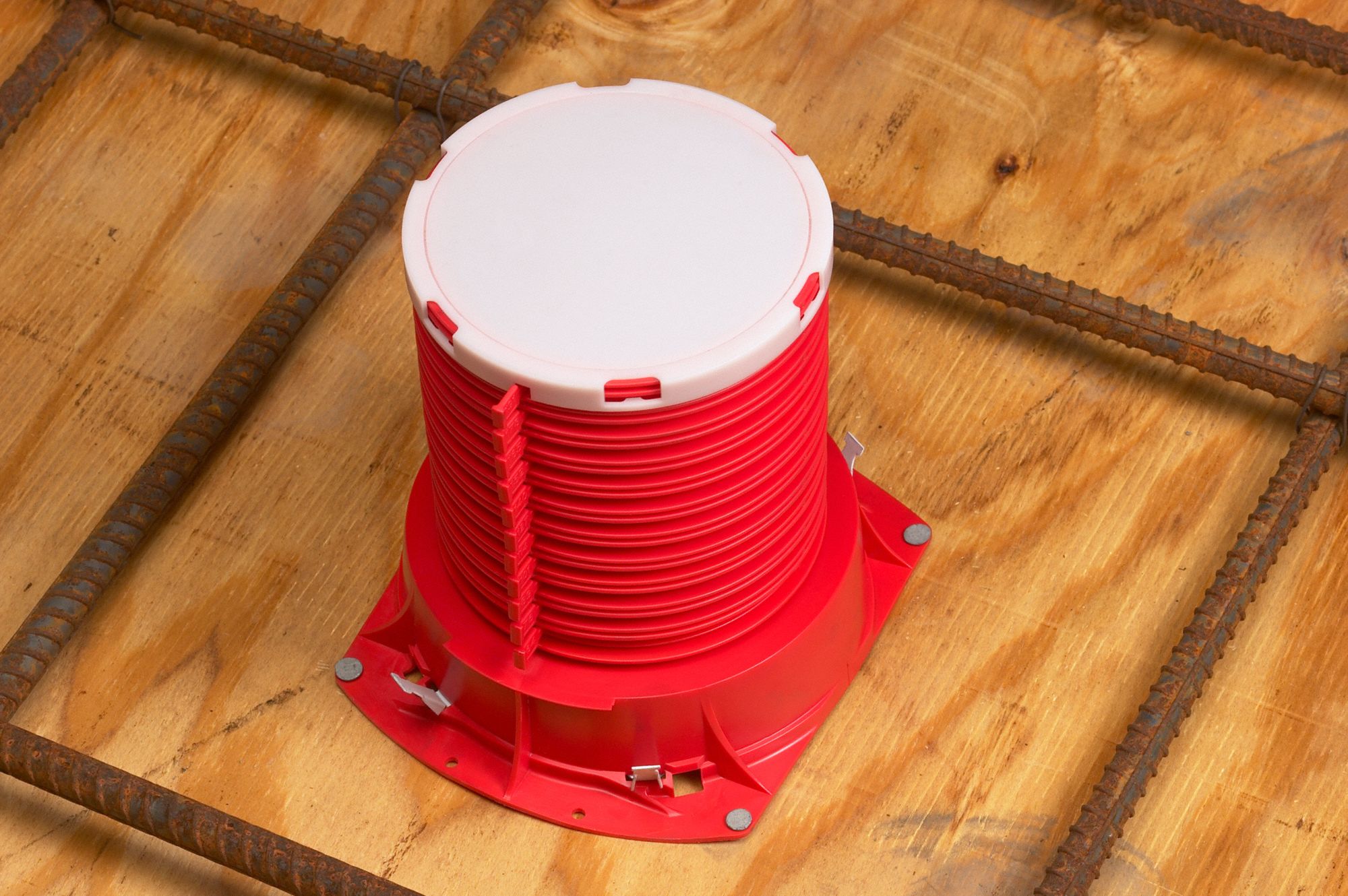 3M Firestop Pipe Cast-In Device: 4 in For Pipe Size, Plastic Pipe, Up ...