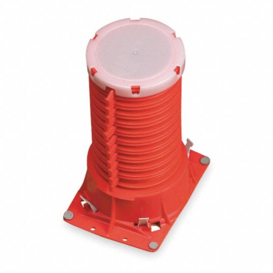 3M, 2.5 in Overall Ht, 2 in For Pipe Size, Firestop Pipe Cast-In Device ...