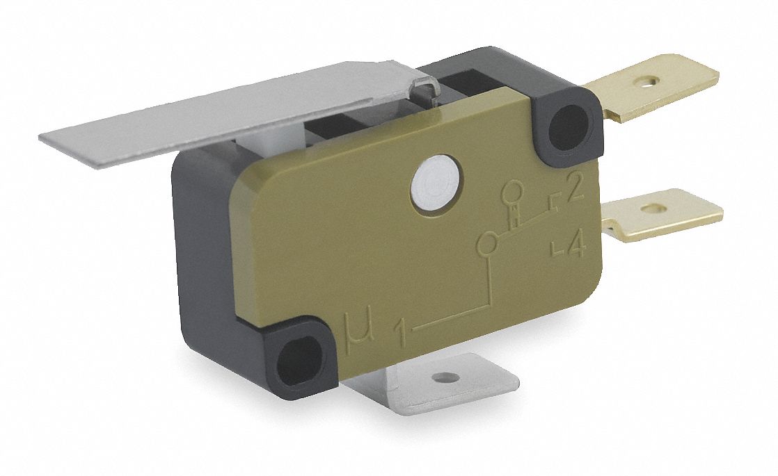 SAIA, Hinge Lever Actuator, SPDT, Miniature Snap Action Switch - 2UYT6 ...