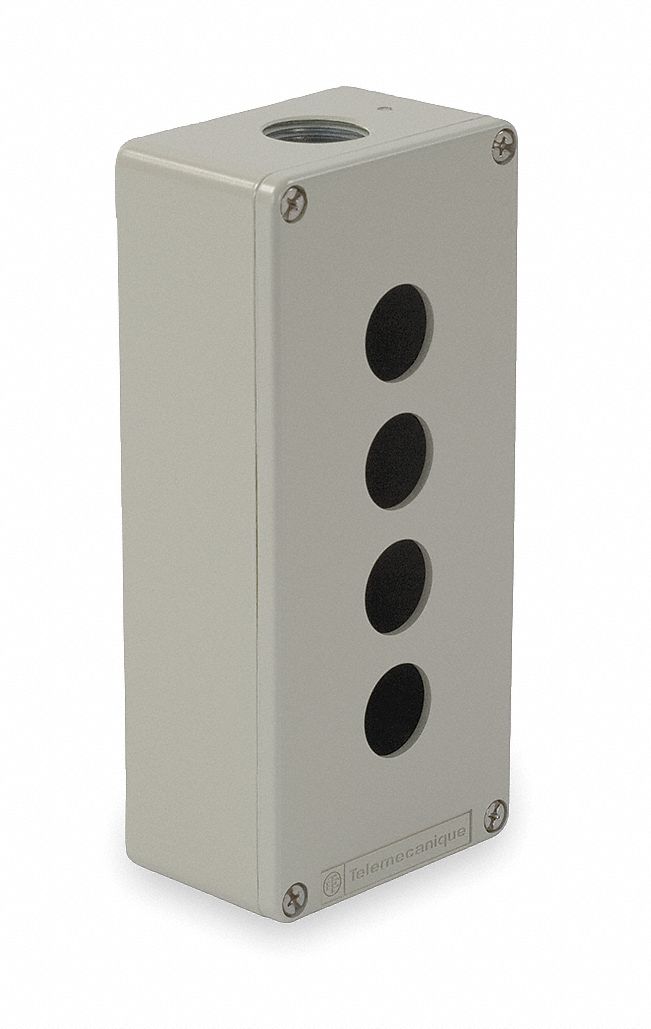 SCHNEIDER ELECTRIC Pushbutton Enclosure, Number of Columns 1, Number of ... SCHNEIDER ELECTRIC Pushbutton Enclosure, Number of Columns 1, Number of ...
