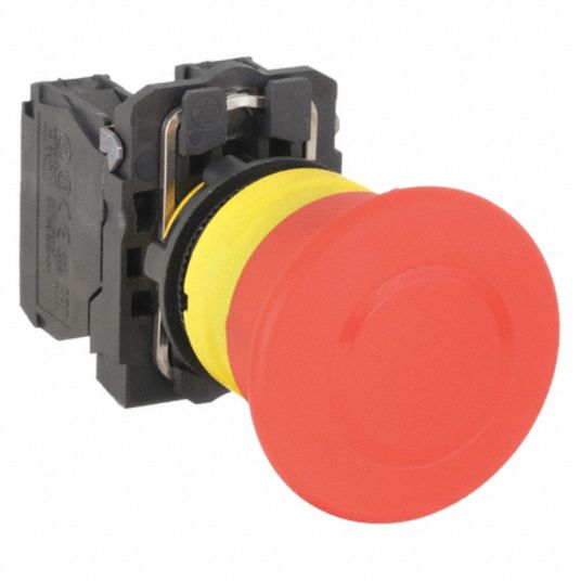 SCHNEIDER ELECTRIC, 22 mm Size, Maintained Push / Maintained Pull ...