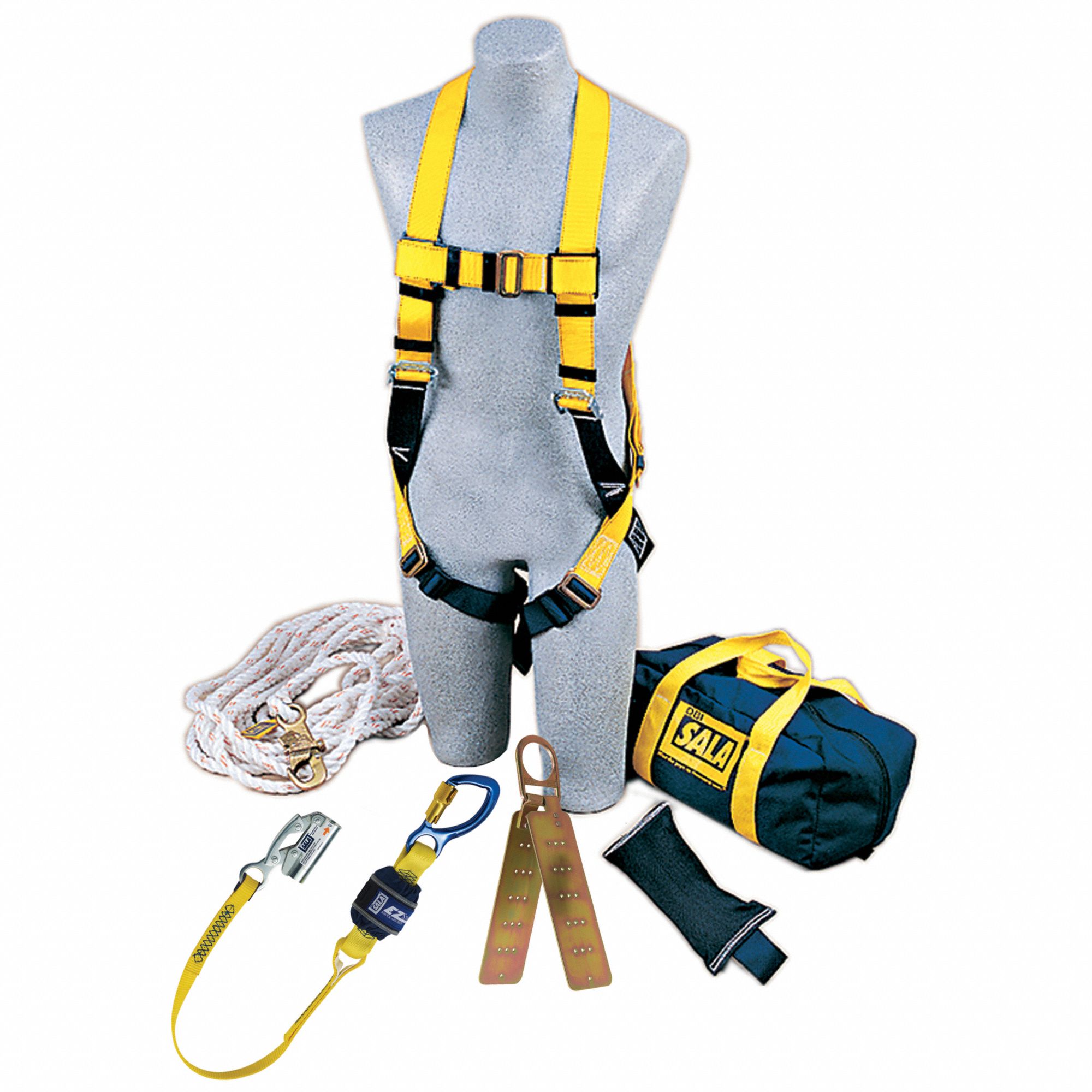 3M DBI-SALA, With Roofing Anchor, Universal, Fall Protection Kit ...
