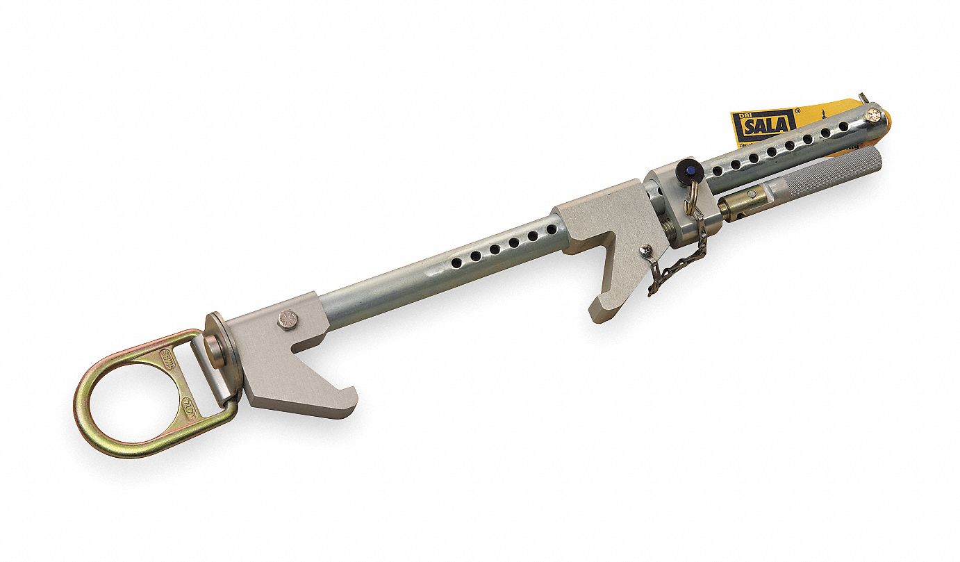 3M DBI-SALA Fixed Beam Anchor, Beam Clamp, Aluminum, Stainless Steel ...