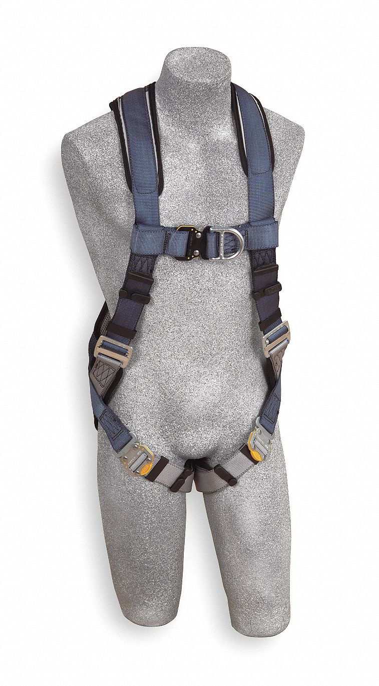 3M DBI-SALA Full Body Harness: Climbing, Vest Harness, Back/Chest ...