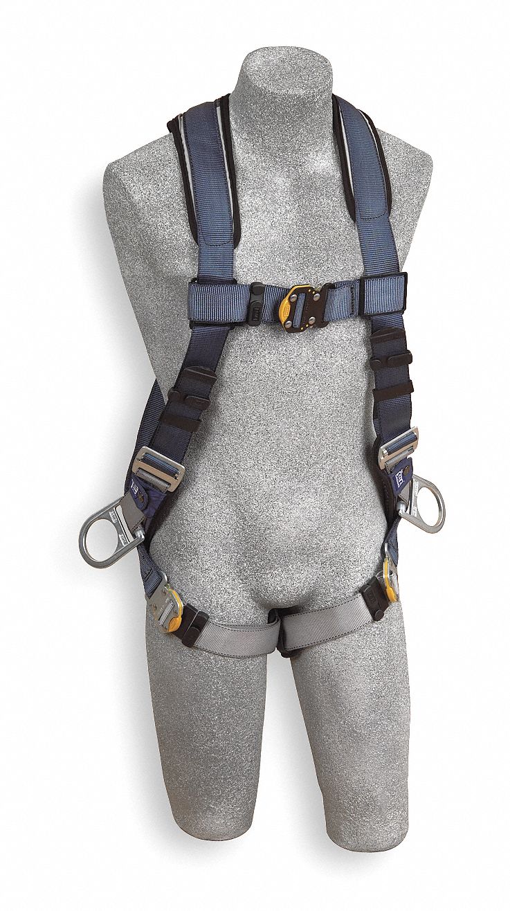 3M DBI-SALA Full Body Harness: Positioning, Vest Harness, Back/Hips ...