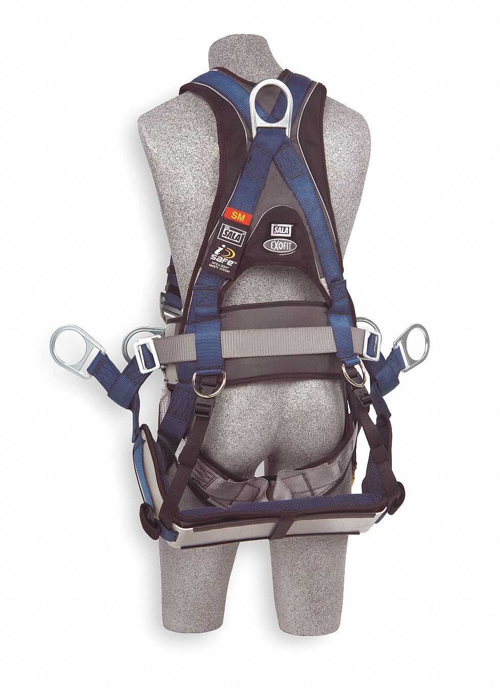 3M DBI-SALA Full Body Harness: Positioning, Vest Harness, Back/Hips ...