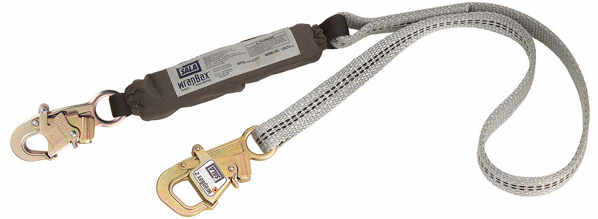Shock-Absorbing Lanyard - Grainger