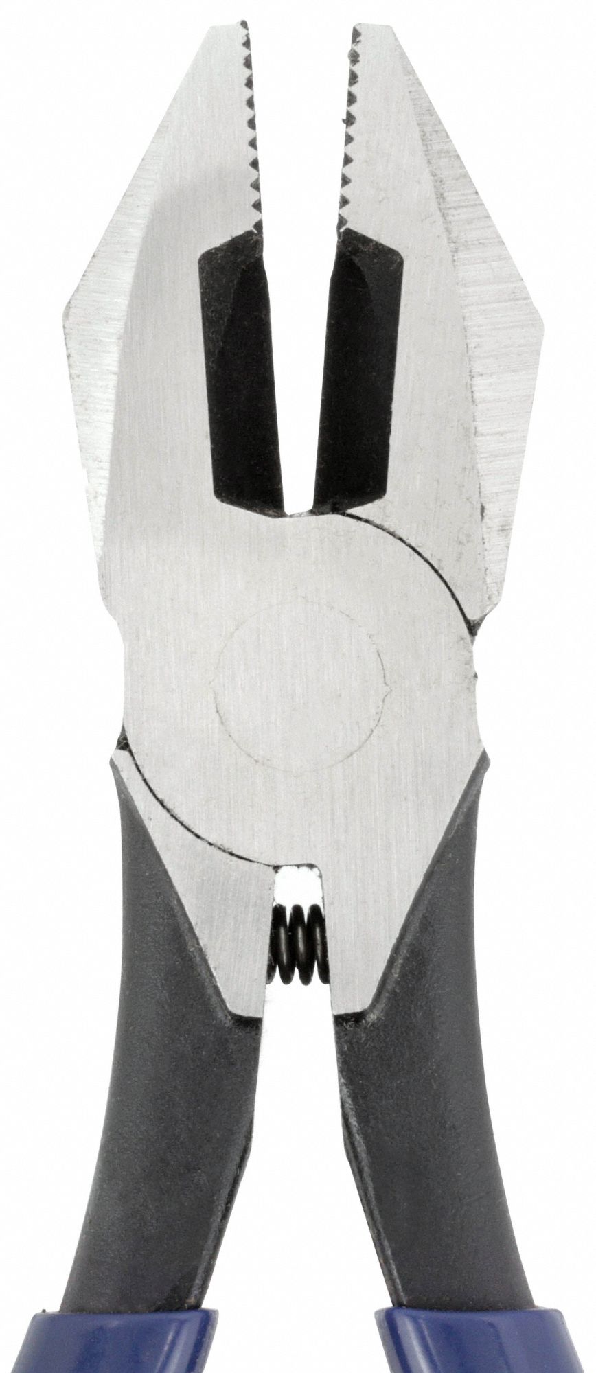 KLEIN TOOLS Iron Workers Plier: Flat, 9 1/4 in Overall Lg, 1 1/4 in Jaw ...