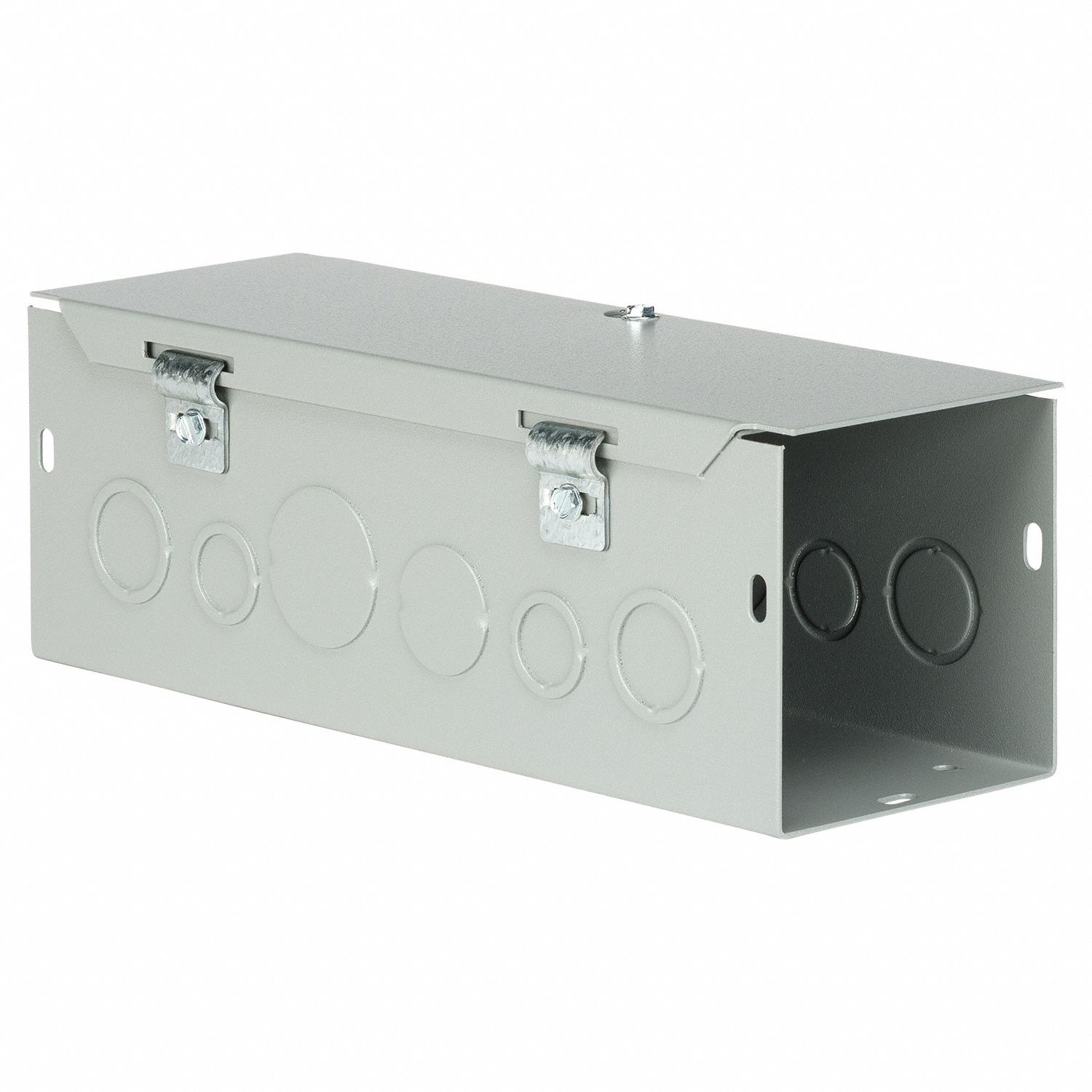 WIEGMANN Straight Section Wireway: 6 in Wd, 6 in Ht, 12 in Lg, 16 ga ...