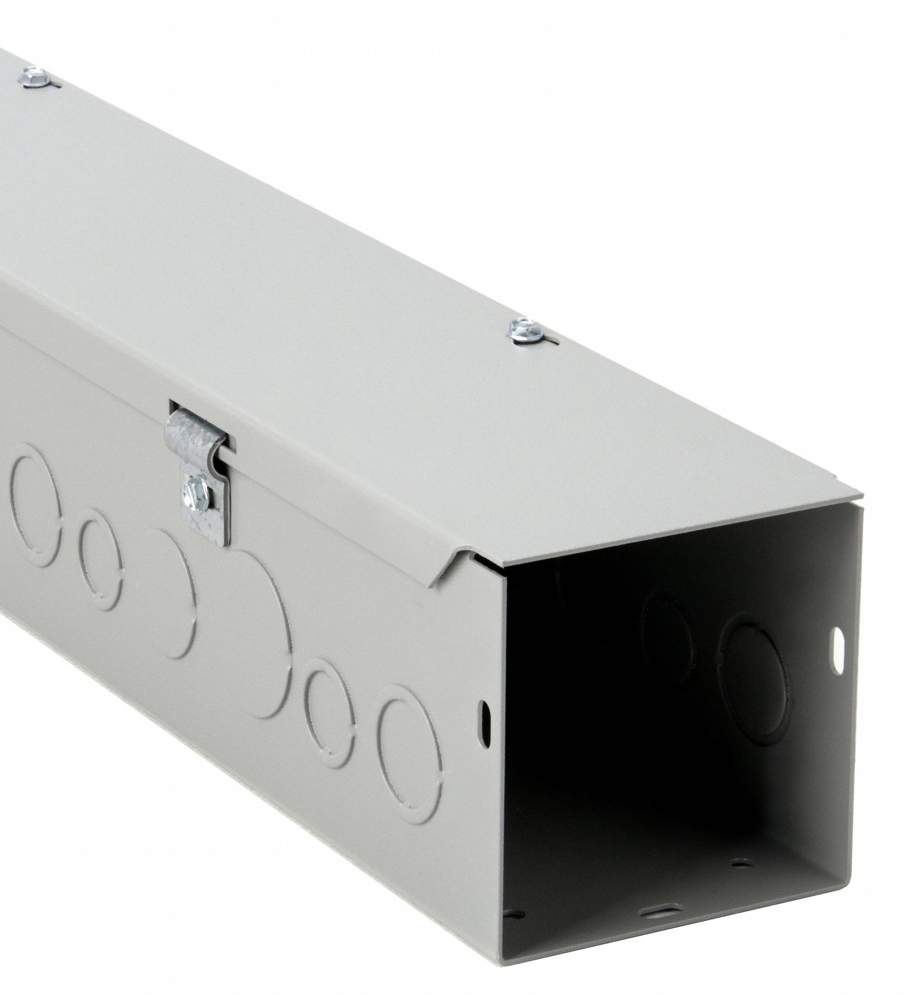 WIEGMANN, 4 in Wd, 4 in Ht, Straight Section Wireway - 2VE27|HS444 ...