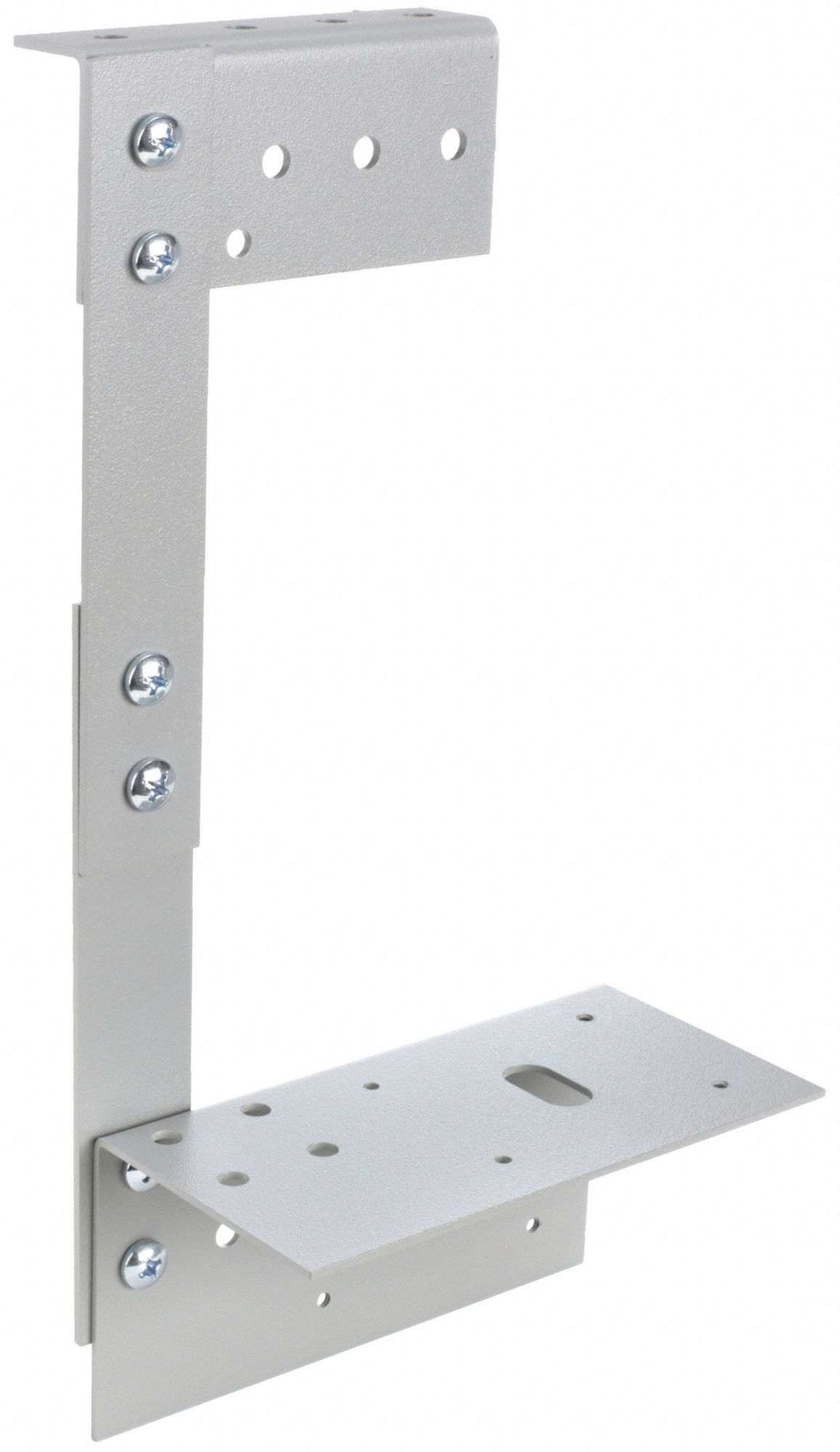 WIEGMANN Wireway Bracket Hanger: 4 in Wd, 4 in Ht, 16 ga Gauge, 1 ...