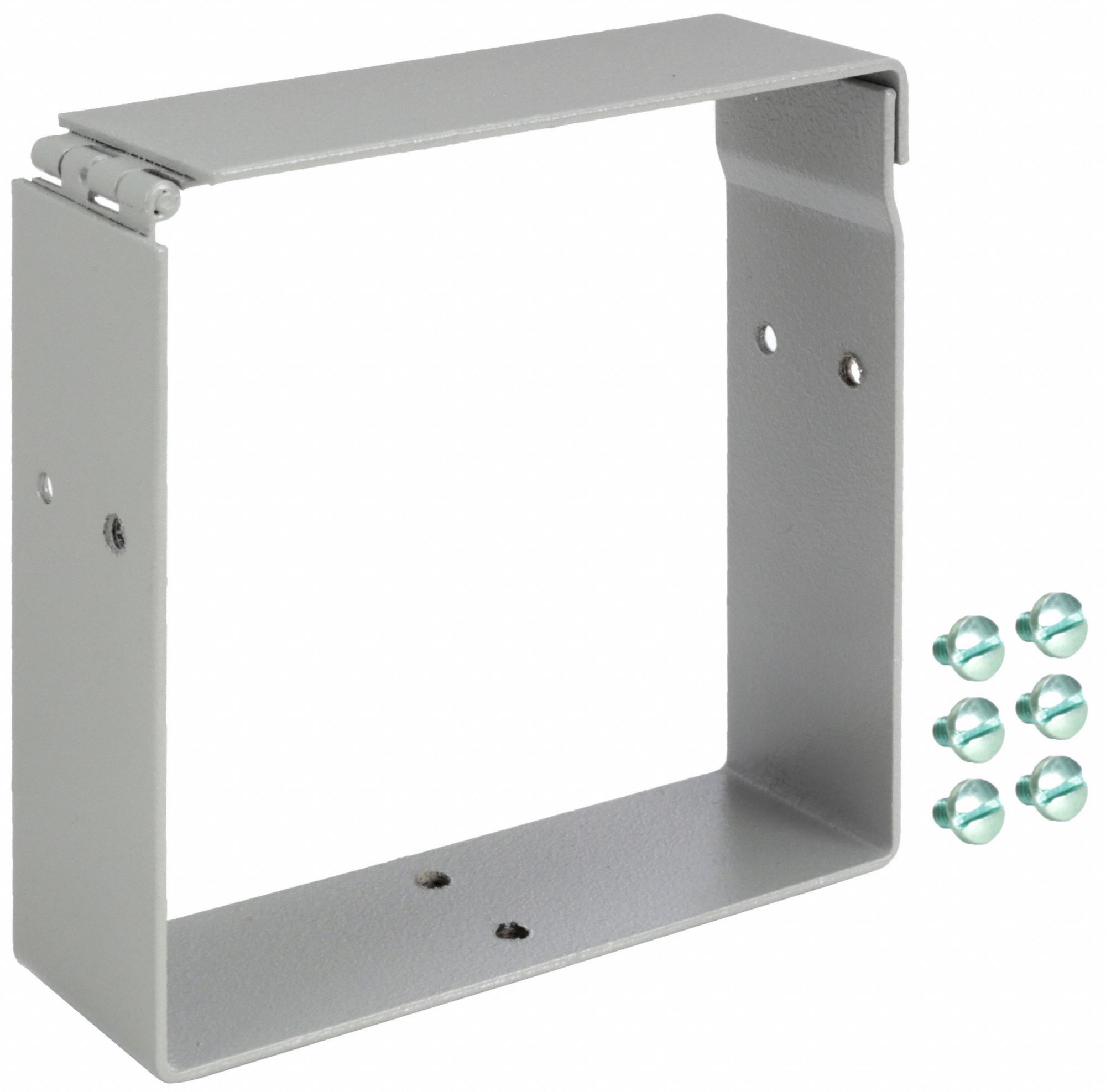 WIEGMANN Wireway Connector: 4 in Wd, 4 in Ht, 16 ga Gauge, 1, Without ...