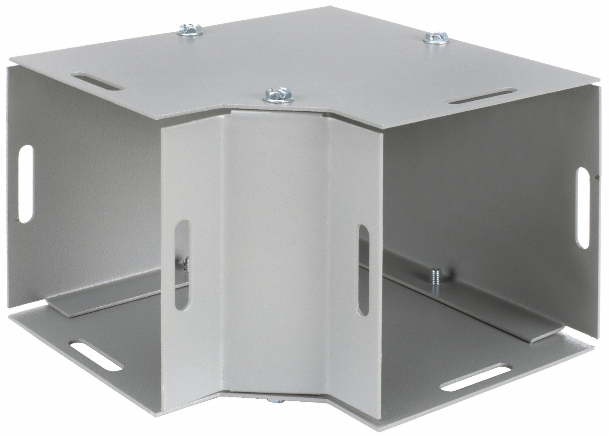 WIEGMANN Wireway 90 Degree Elbow: 4 in Wd, 4 in Ht, 16 ga Gauge, 1 ...