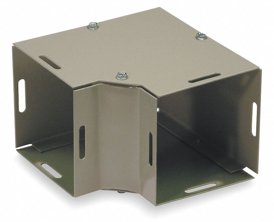 WIEGMANN 16 Gauge Steel Wireway 90 Degree Elbow for Wiegmann HS and S ...