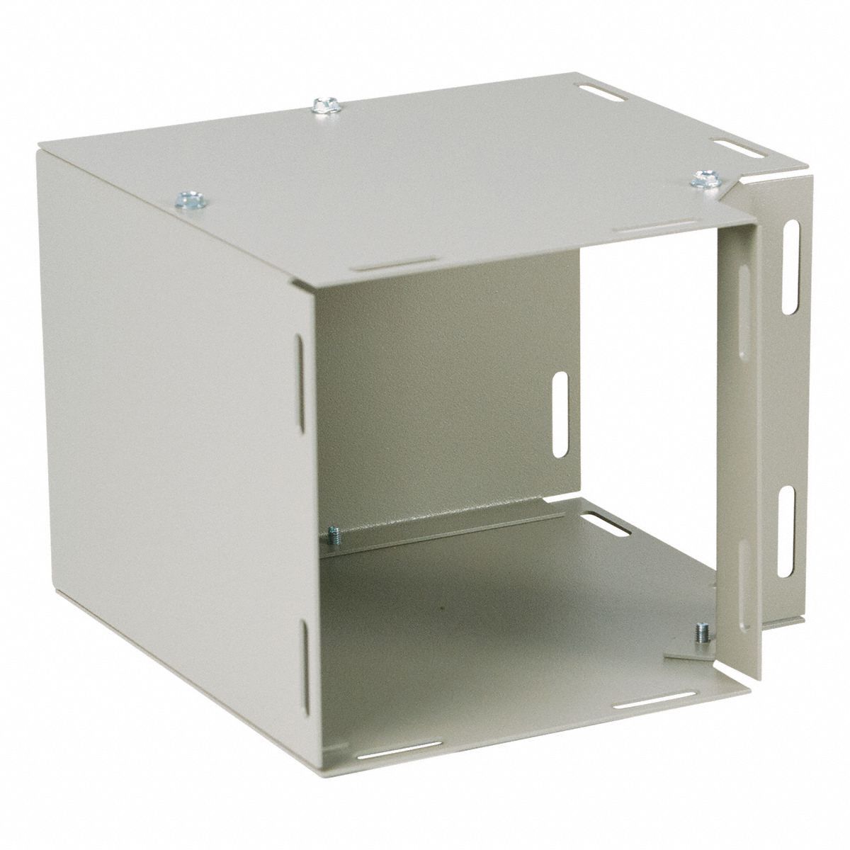 WIEGMANN Wireway 90 Degree Elbow: 4 in Wd, 4 in Ht, 16 ga Gauge, 1 ...