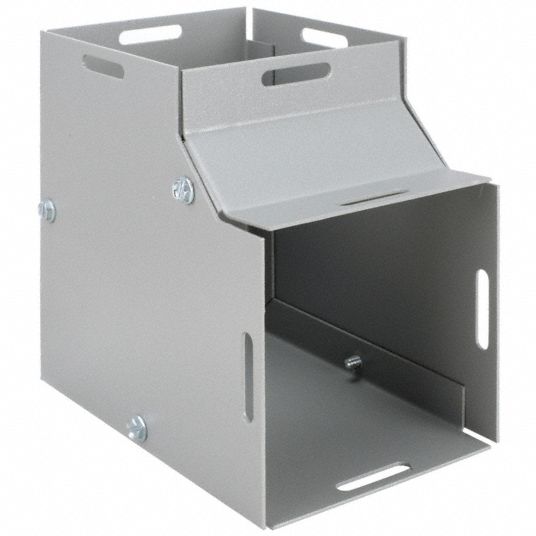 WIEGMANN, 4 in Wd, 4 in Ht, Wireway 90 Degree Elbow - 2VE58|L040490 ...