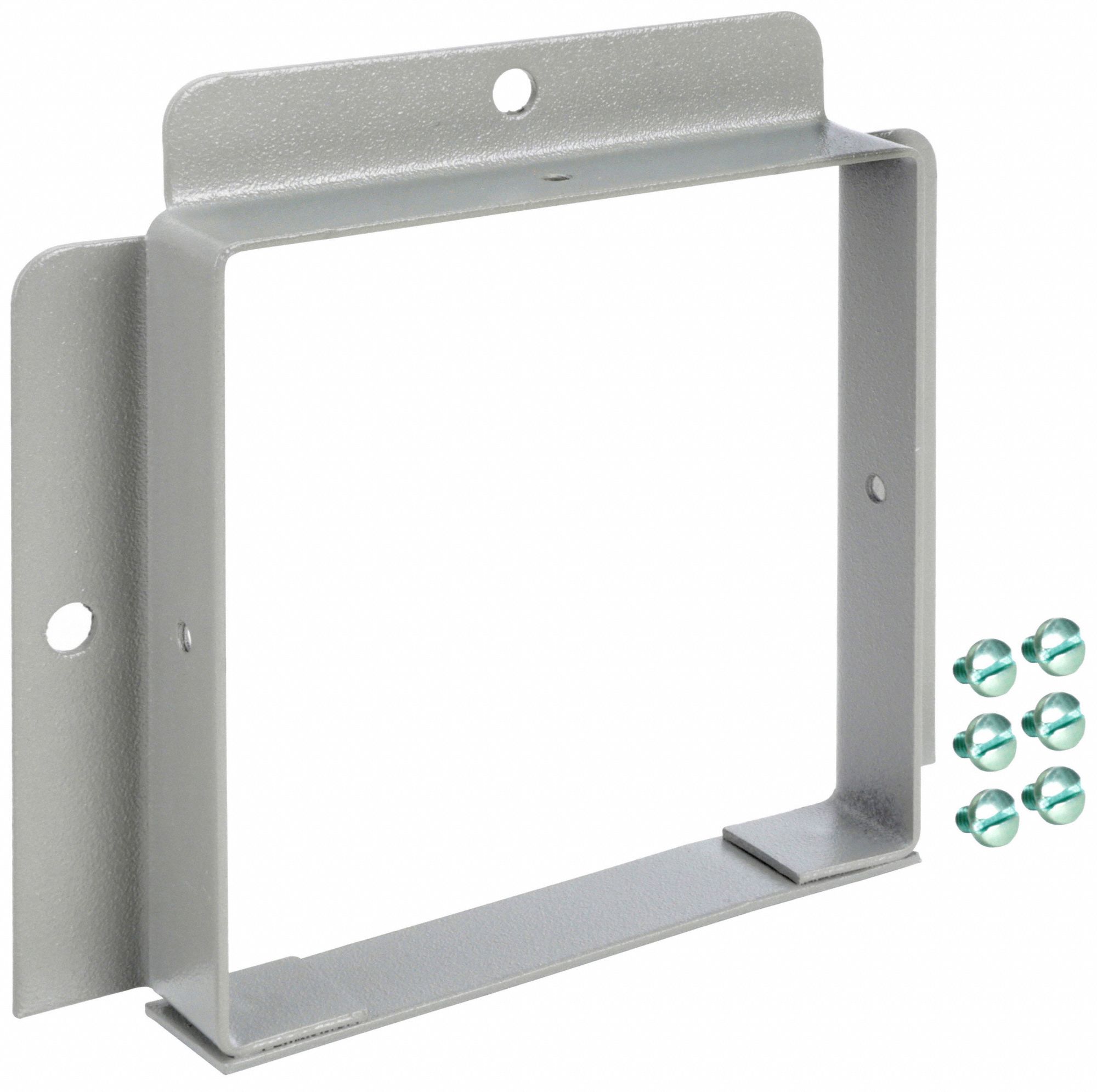 WIEGMANN Wireway Panel Adapter: 4 in Wd, 4 in Ht, 16 ga Gauge, 1 ...