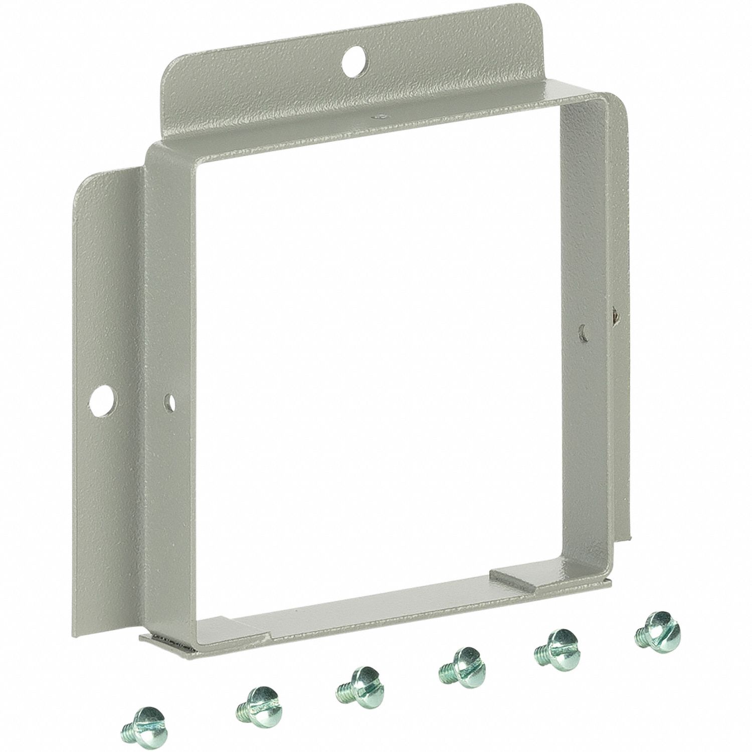 WIEGMANN Wireway Panel Adapter: 4 in Wd, 4 in Ht, 16 ga Gauge, 1 ...