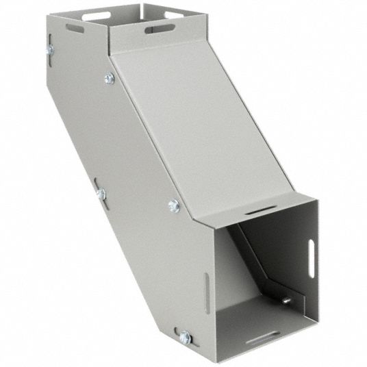 WIEGMANN, 4 in Wd, 4 in Ht, Wireway 90 Degree Sweep Elbow - 2VE64 ...