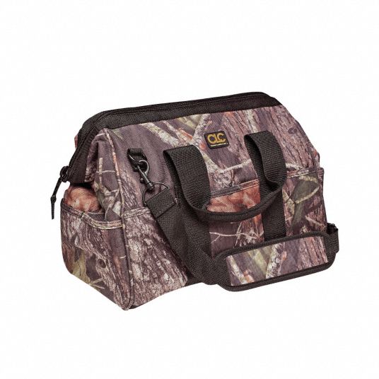 Polyester, Tool Bag, Number of Pockets 22, 16 in Overall Width, 10 in ...