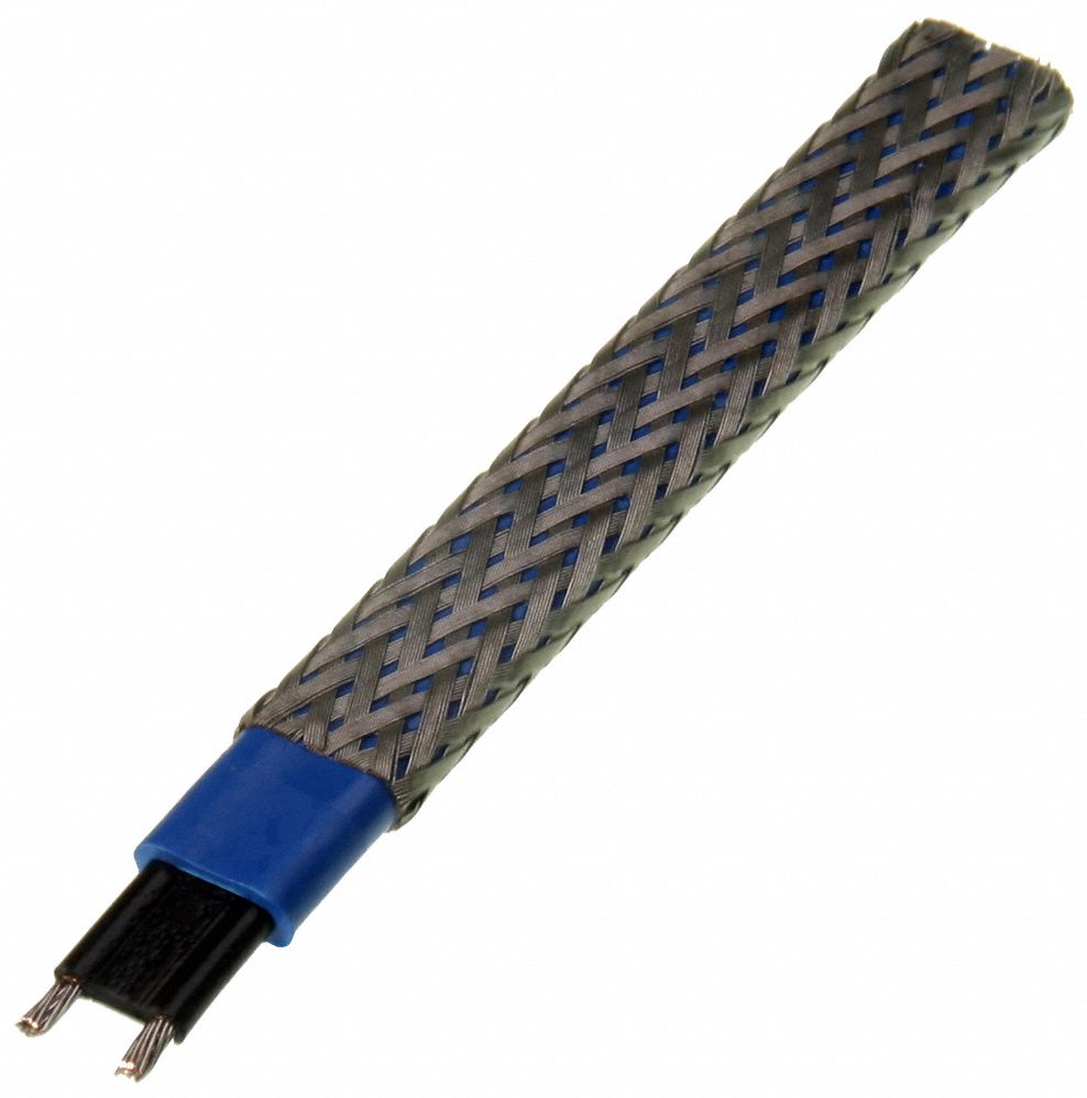 RAYCHEM Electric Heating Cable: For Indoor Only Use Outdoors, 250 ft ...