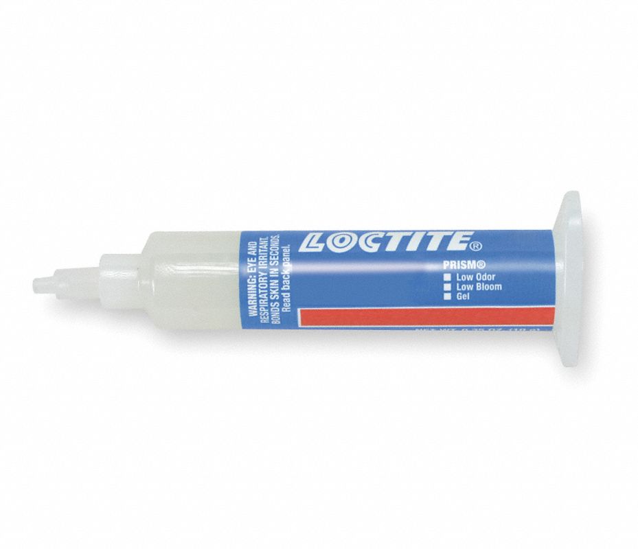 LOCTITE Adhesivo Instantáneo, Transparente, 0.35 oz. liq., Jeringa ...