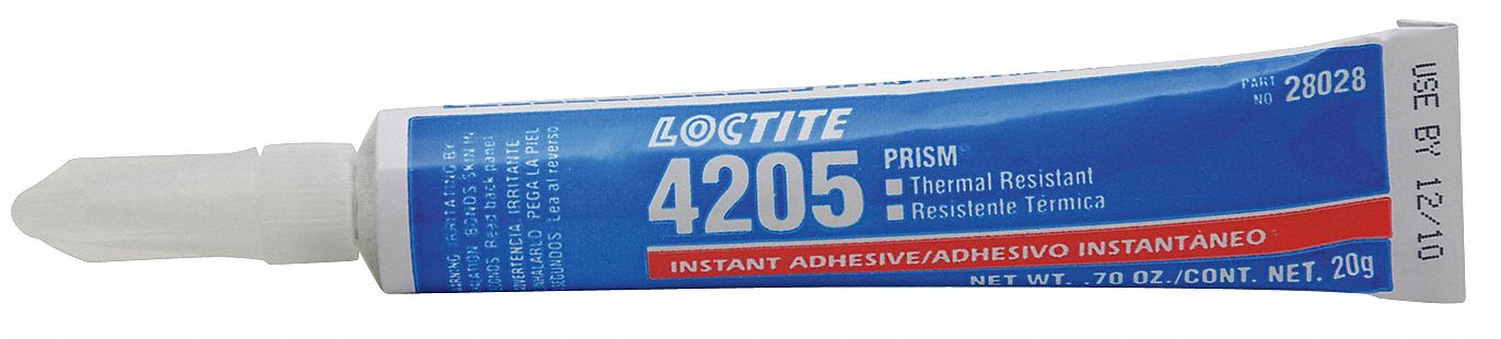 LOCTITE, 4205, Rubber, Instant Adhesive - 2VFH5|232840 - Grainger