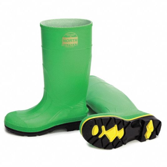 Knee Boots, Men's, 8, Knee, Steel Toe Type, 1 PR - Grainger