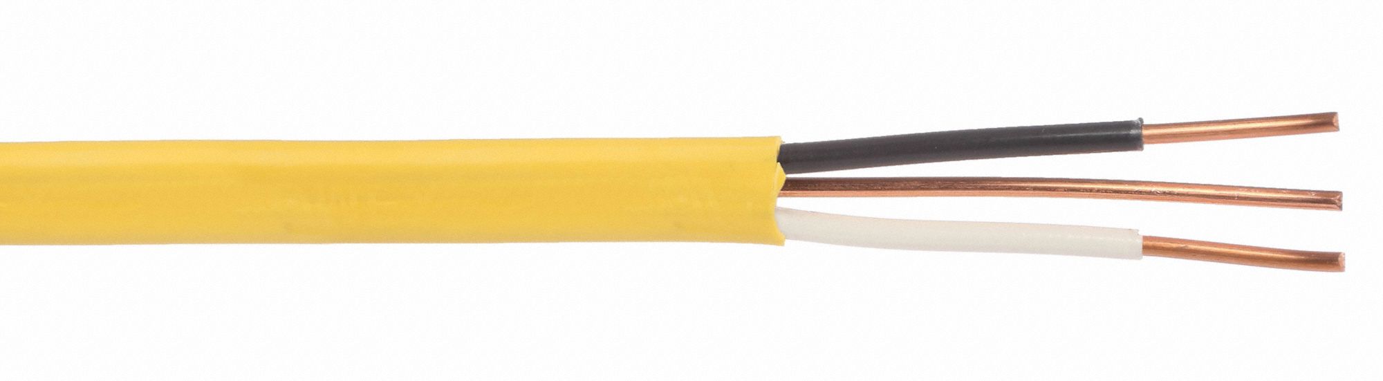 ROMEX Nonmetallic Building Cable: 12 AWG Wire Size, 2 with Bare CU ...
