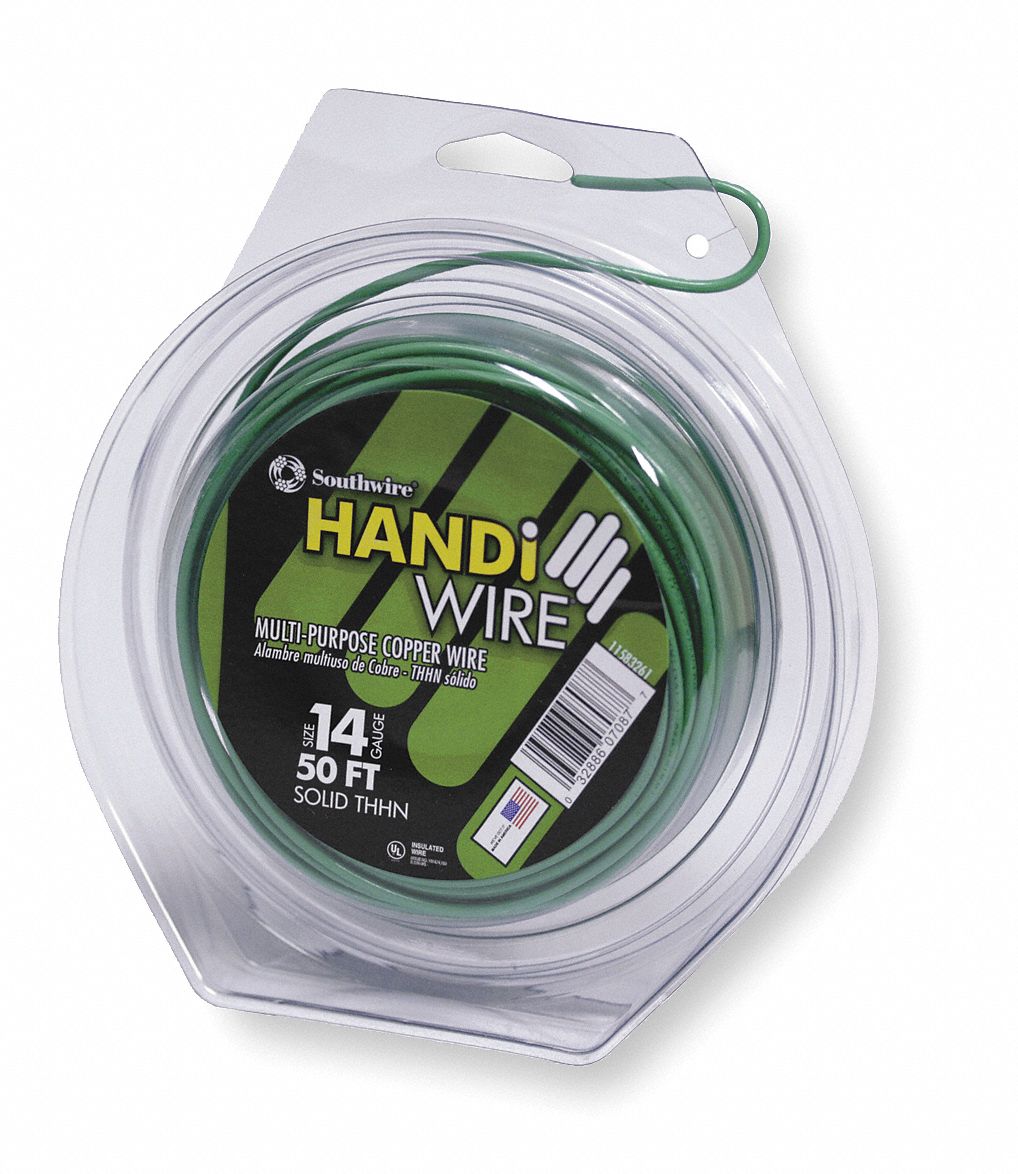 Building Wire, 14 AWG, 50 ft - Grainger