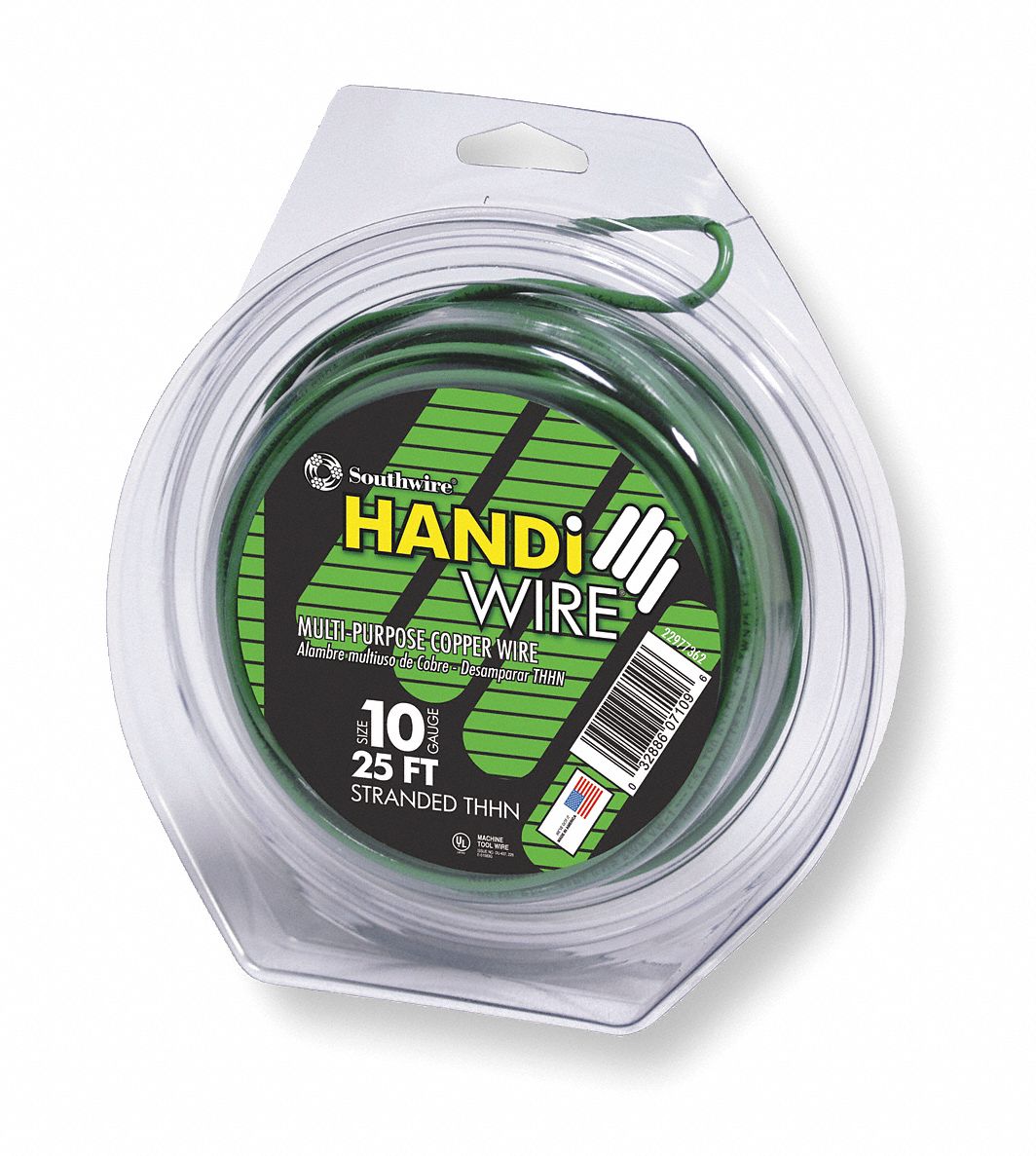 10 AWG, 1 Conductors, Building Wire - 2VGF2|2VGF2 - Grainger