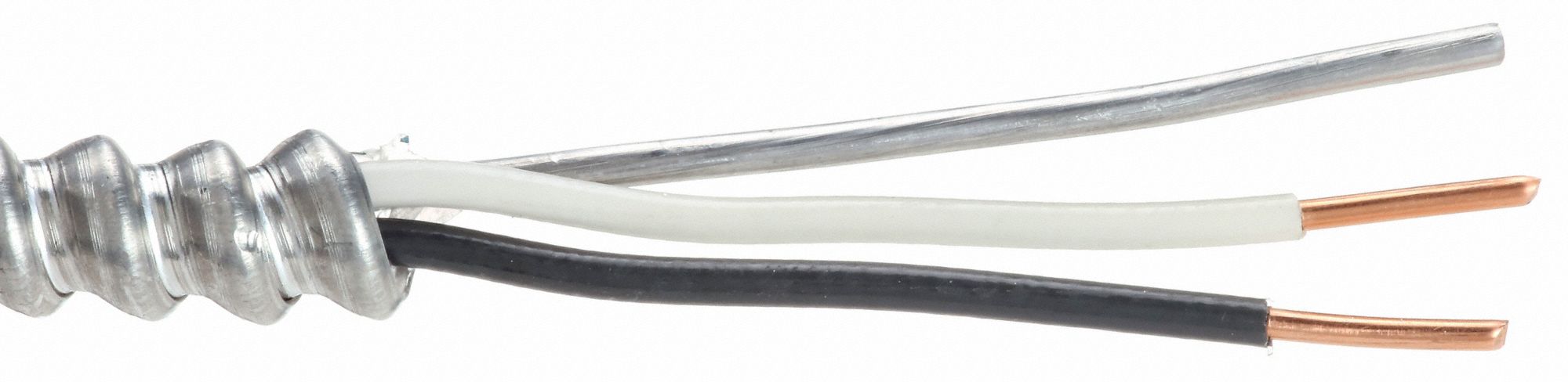 SOUTHWIRE Metal Clad Armored Cable: 12 AWG Wire Size, 2 with Bare AL ...